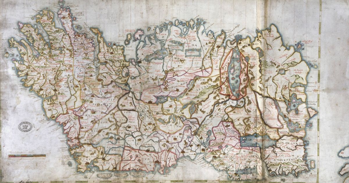 Irish Maps, 1558-1610 | Thesocialhistoryarchive.com